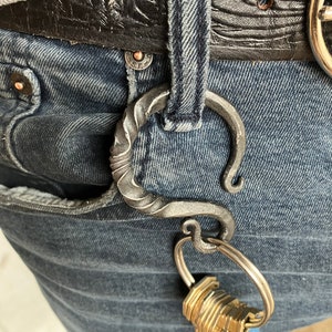 Forged Key Ring - Etsy