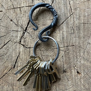 Forged Key Ring - Etsy