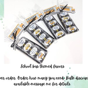 School Bus Driver Appreciation Gift or Thank You Treat. One - Etsy