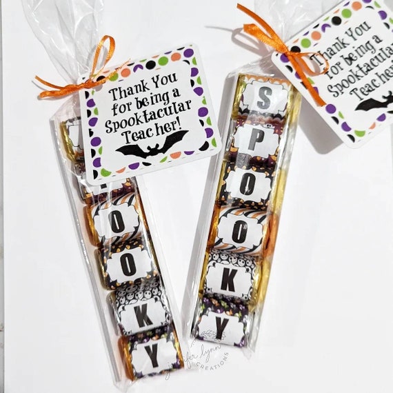 Spooktacular Teachers Gift/mini Treat for This Halloween A - Etsy