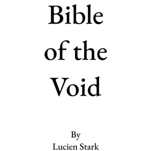 Bible of the Void: Sacred Energies Hidden in Word - Dive Into the Void ...