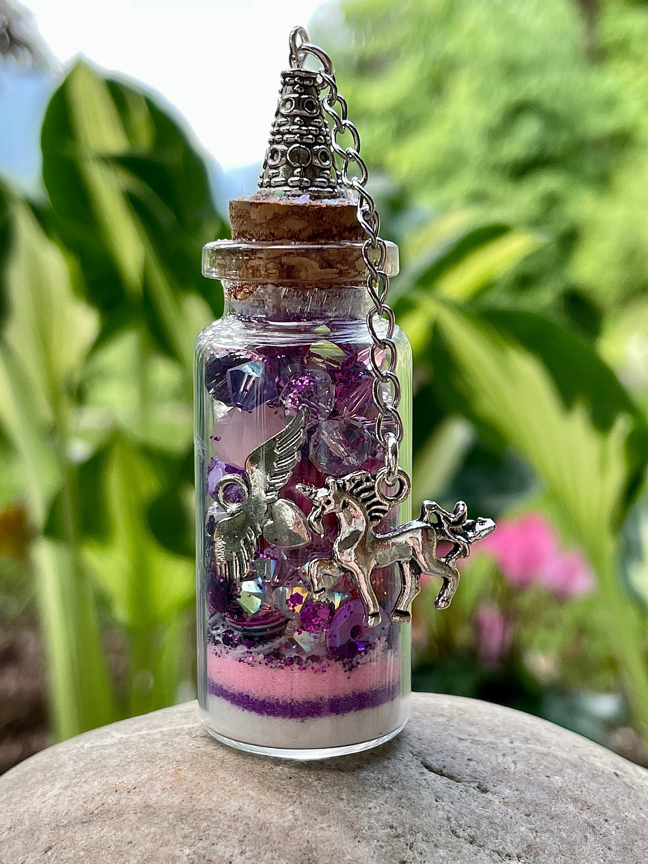 Sparkly Wish Bottles, Witch Potions, Fairy Trinkets, Home Decor, Myth ...