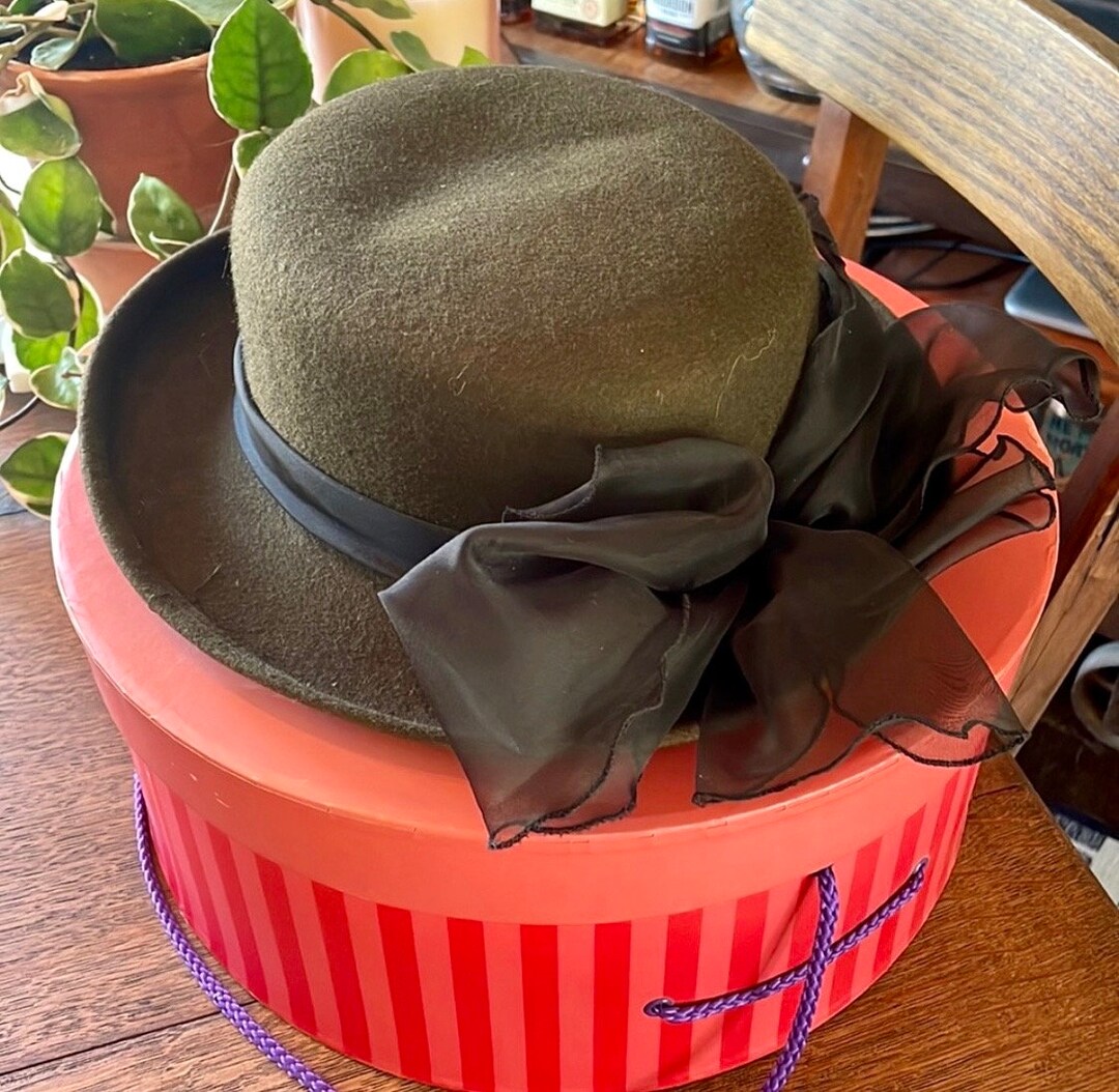 Unique Vintage Arlin Wool Hunters Hat - Etsy