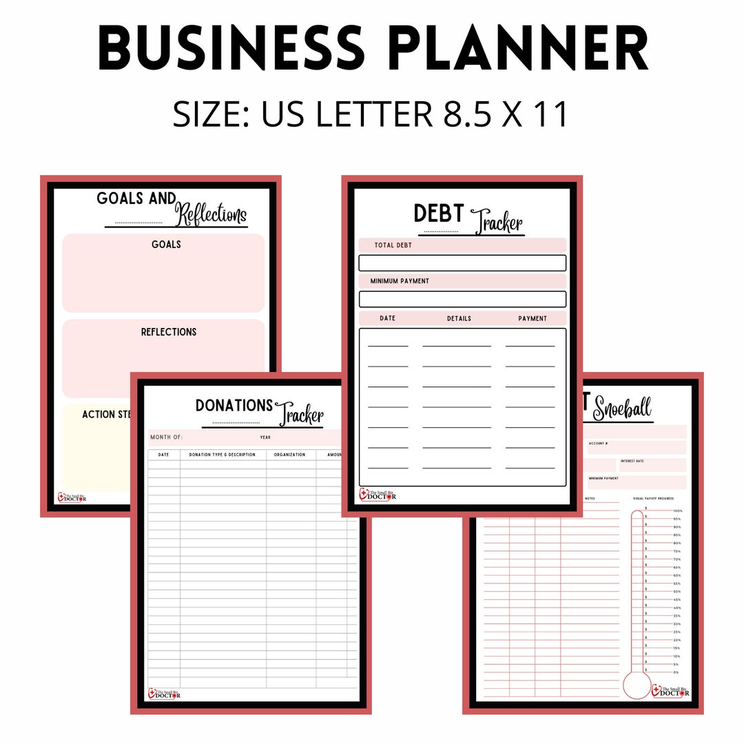 Finance Planner Bundle| Financial Planner| Budget Tracker| Monthly ...