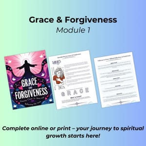 Grace and Forgiveness: Drawing Closer to Jesus and Reflecting His Love ...