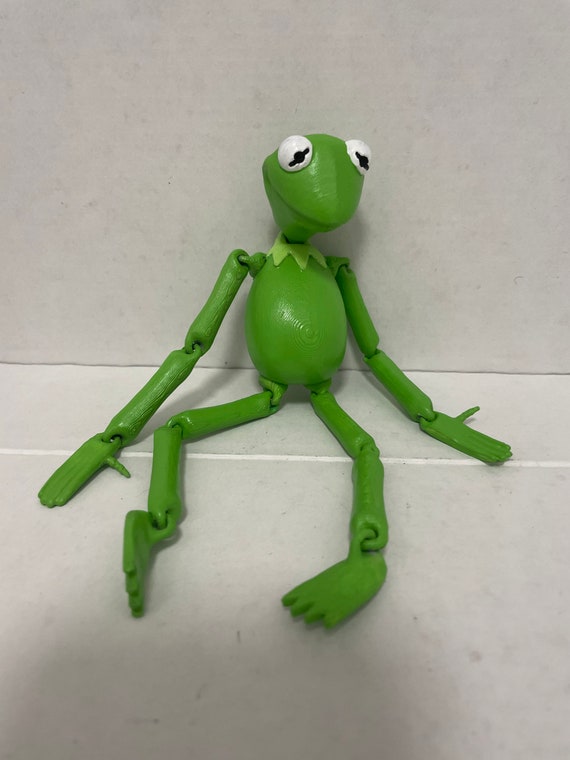 Kermit the Frog 8” flexible marionette style figure Toys Dolls & Action ...