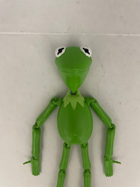Kermit the Frog 8” flexible marionette style figure Toys Dolls & Action ...