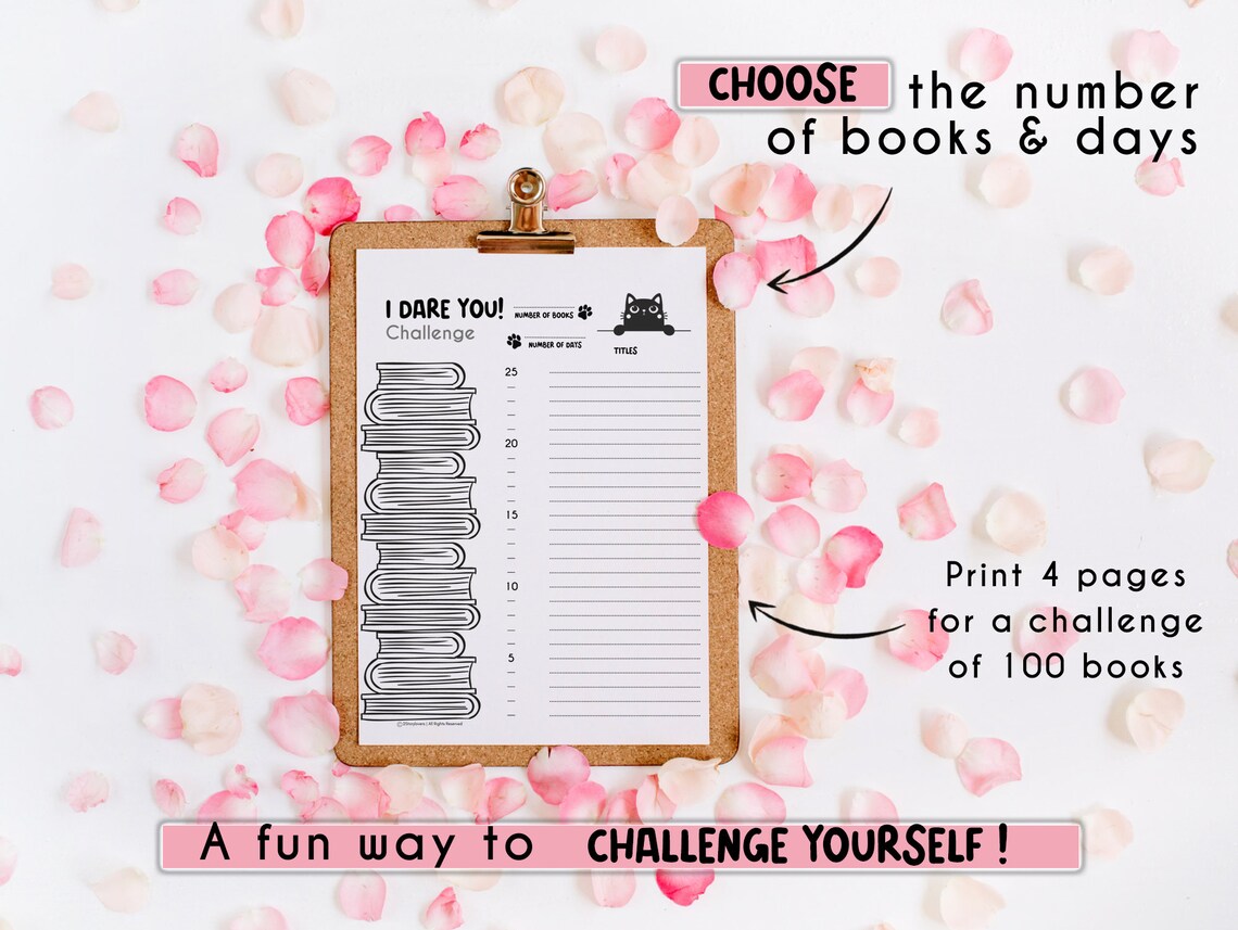 Funny PRINTABLE Reading Planner cat Book Tracker Reading Log Book ...