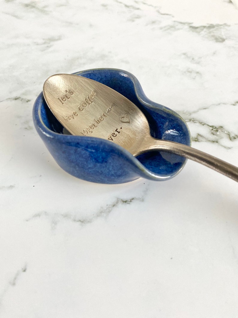 Mini Spoon Rests Made With Your Coffee or Tea Spoon in Mind - Etsy