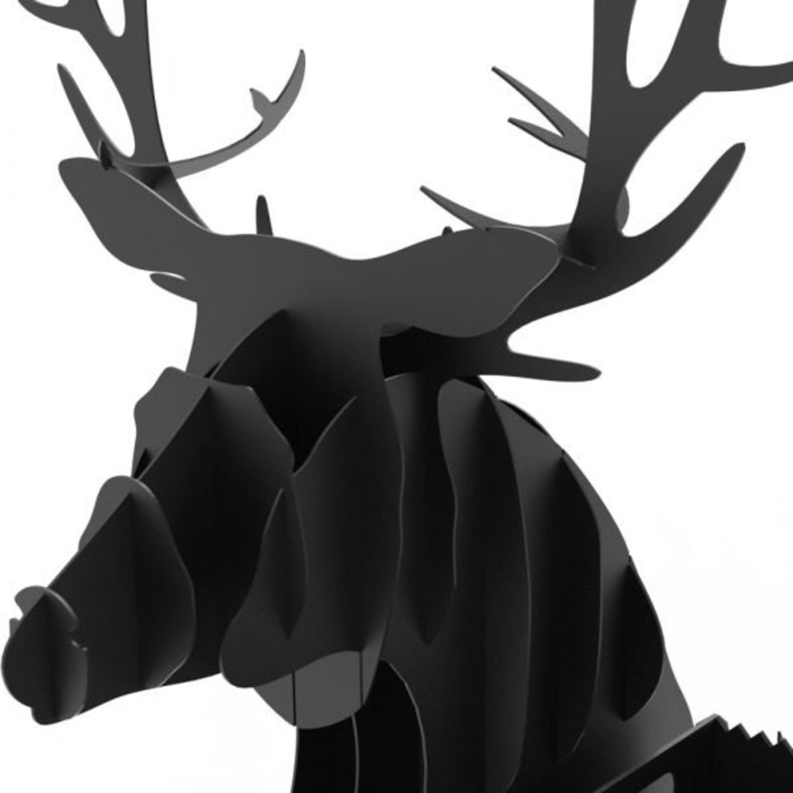 Deer Brazier Laser Cut File: DXF, DWG - Etsy