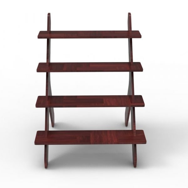 Four Section Sloping Shelf Plywood DXF Drawing for Laser Digital File ...