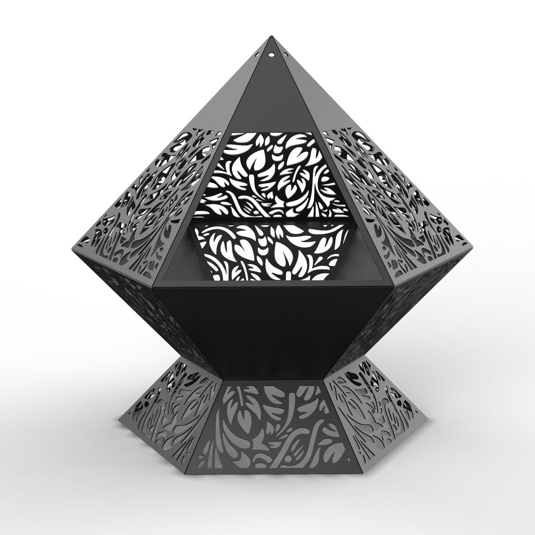 Laser Cut Fire Bowl DXF File: Grill Design (digital Download) - Etsy