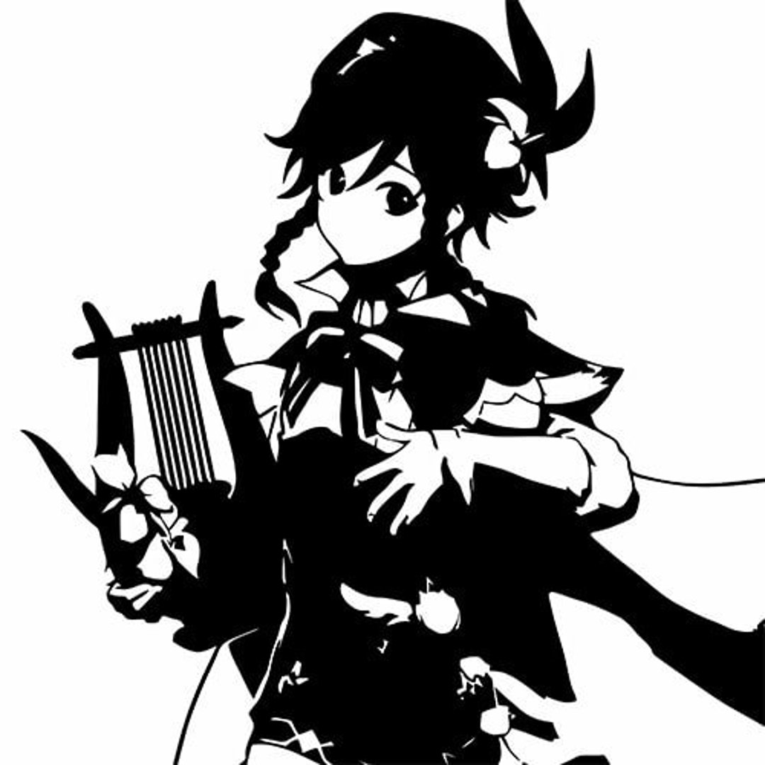 Panel Genshin Impact Venti in DXF for Laser / Dxf Svg Png - Etsy