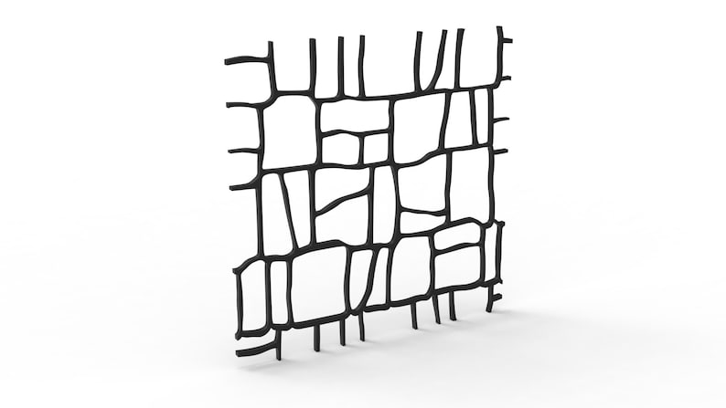 Stone Masonry Stencil (horizontal and Vertical) Stencil for Painting ...