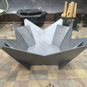 Fire Bowl DXF Laser Cut File: Portable Brazier Design - Etsy
