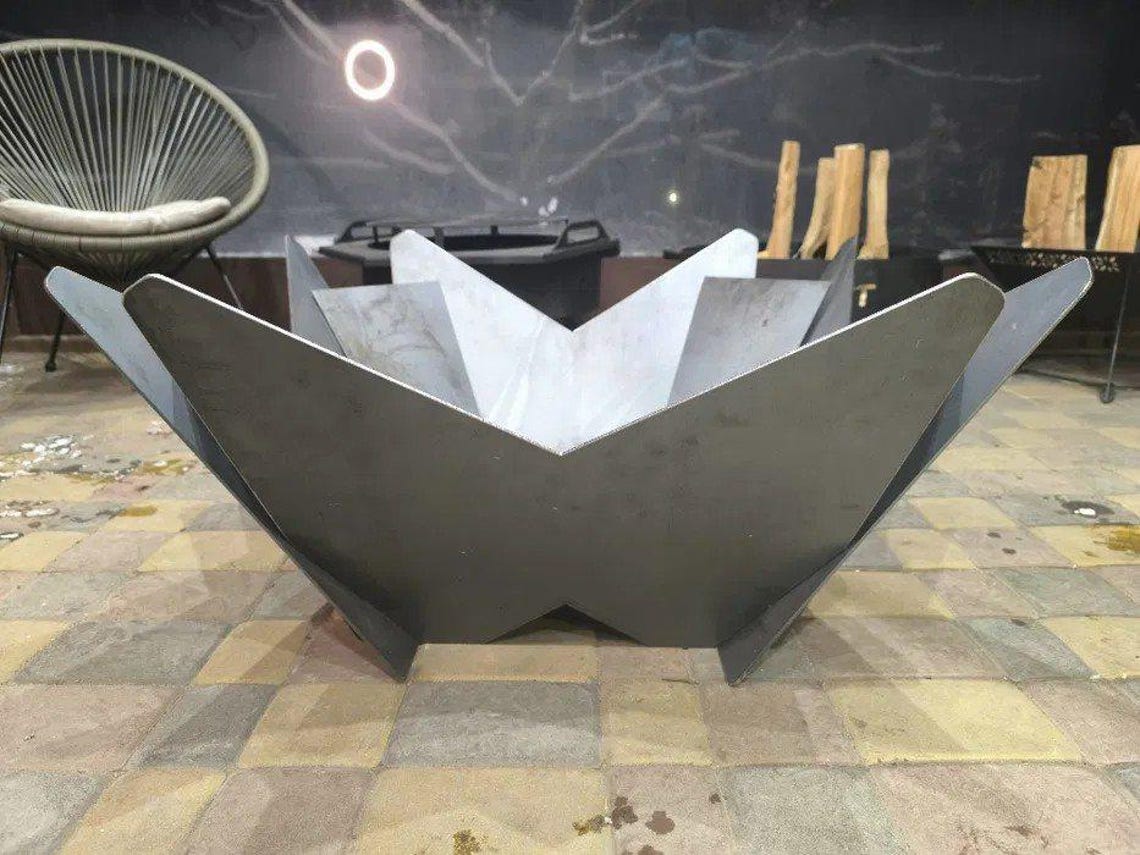 Fire Bowl DXF Laser Cut File: Portable Brazier Design - Etsy
