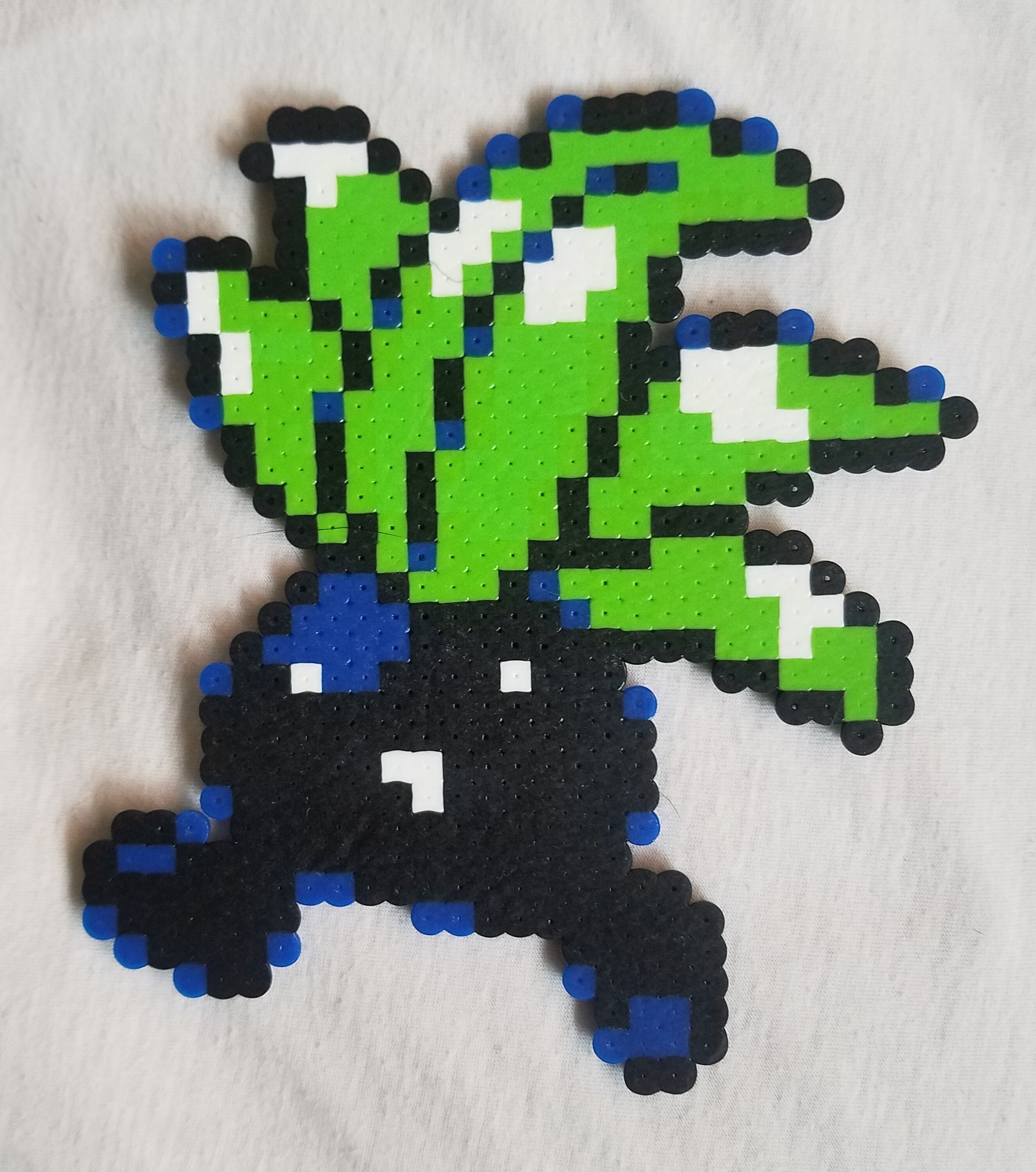 Retro Oddish Pokemon Perler Bead Sprite - Etsy Ireland