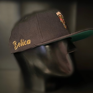 La Chapizza JGL Gorra Snapback Black Flat Bill Cap Markitos Toys Mexico ...