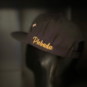 La Chapizza JGL Gorra Snapback Black Flat Bill Cap Markitos Toys Mexico ...