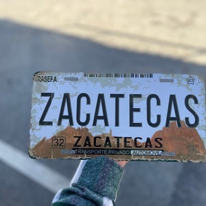 Mexican Decoration License Plates, Placas Estados De Mexico, Sonora ...
