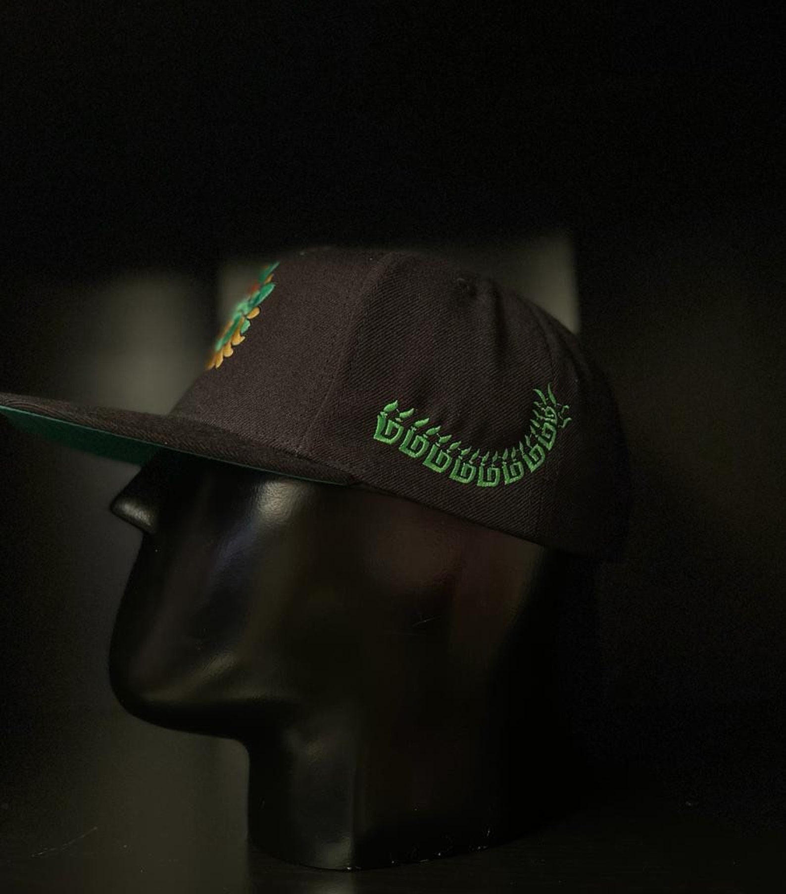 Mexico Mundial Quetzalcóatl Gorra Snapback Black Flat Bill - Etsy