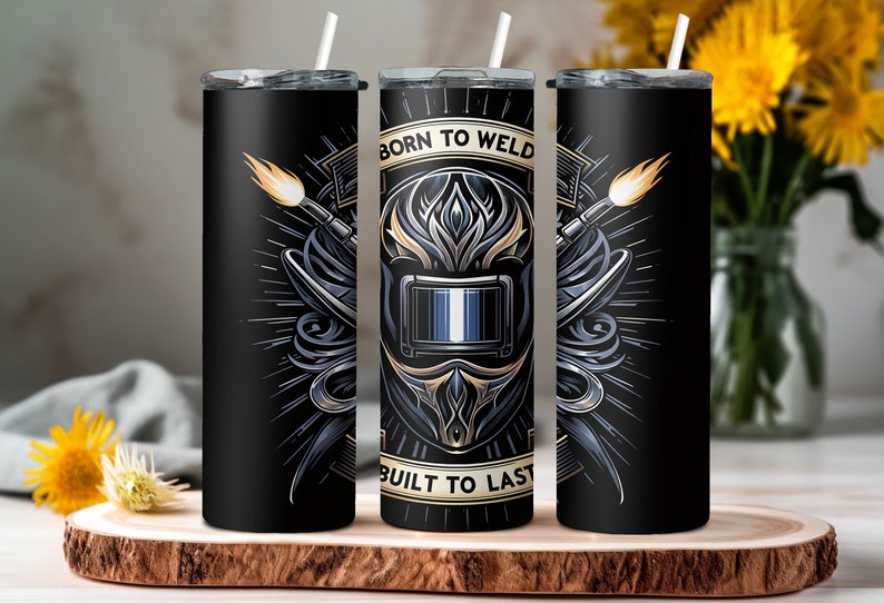 Welders Tumbler Wrap, Sublimation Design, Straight/tapered, Digital ...