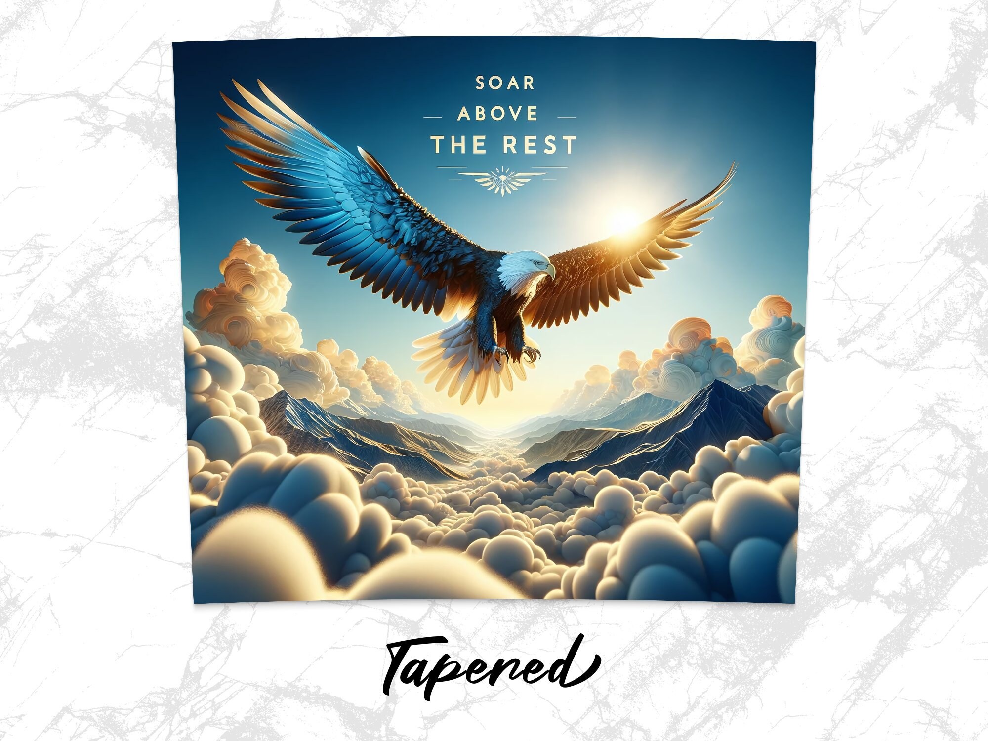 Soar Above the Rest 20 Oz Skinny Tumbler, Straight/tapered Tumbler Wrap ...