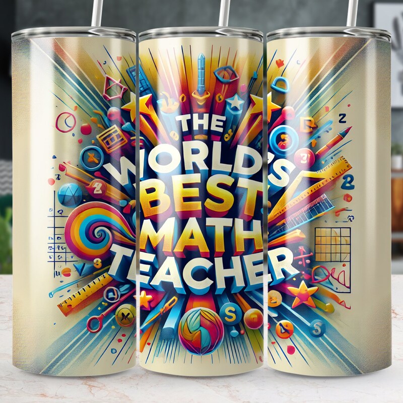 20oz Math Cup Wrap - Etsy