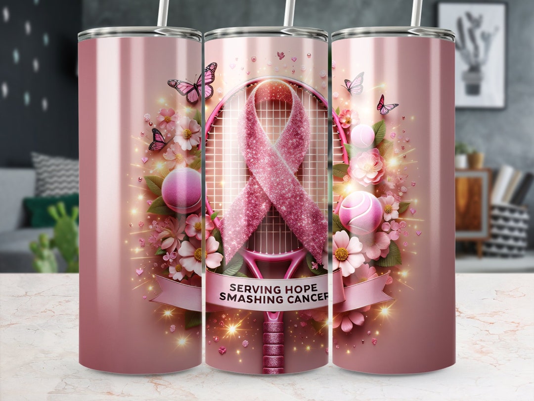 Serving Hope Smashing Cancer 20 Oz Seamless Skinny Tumbler Sublimation ...