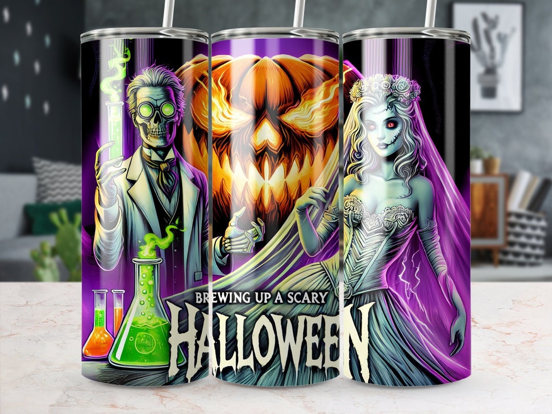 Brewing up a Scary Halloween, Skeleton and Bride, Spooky Laboratory, 20 ...
