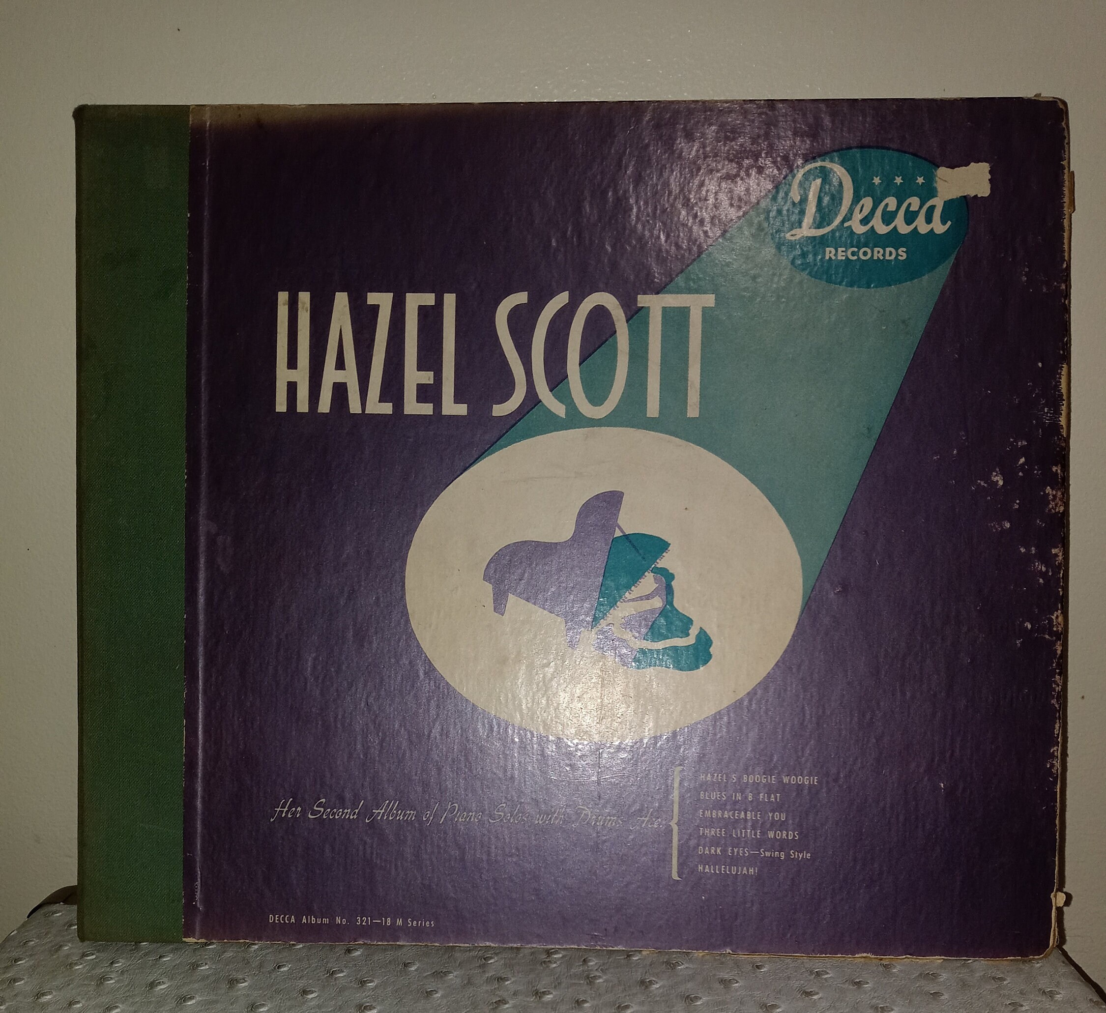 Rare Hazel Scott - Her Second Album of Piano Solos With Drums ...