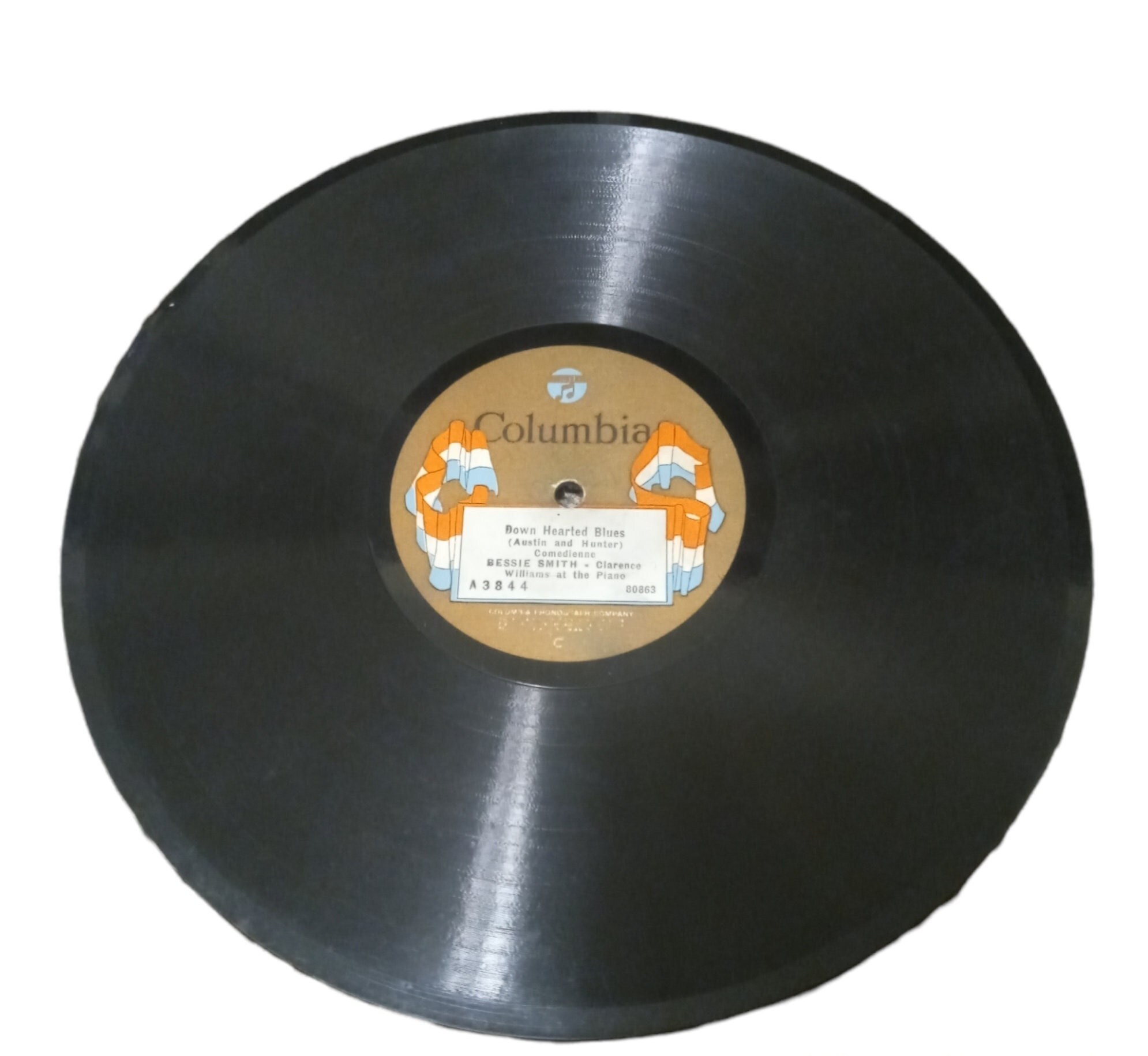 Bessie Smith 78 RPM 10" 'shellac' Vinyl - Down Hearted Blues and Gulf ...
