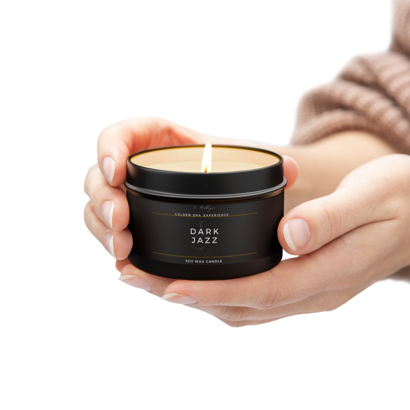 Dark Jazz: A Sensory Escape | Hand-poured Soy Candle 4 Oz (appeals to ...
