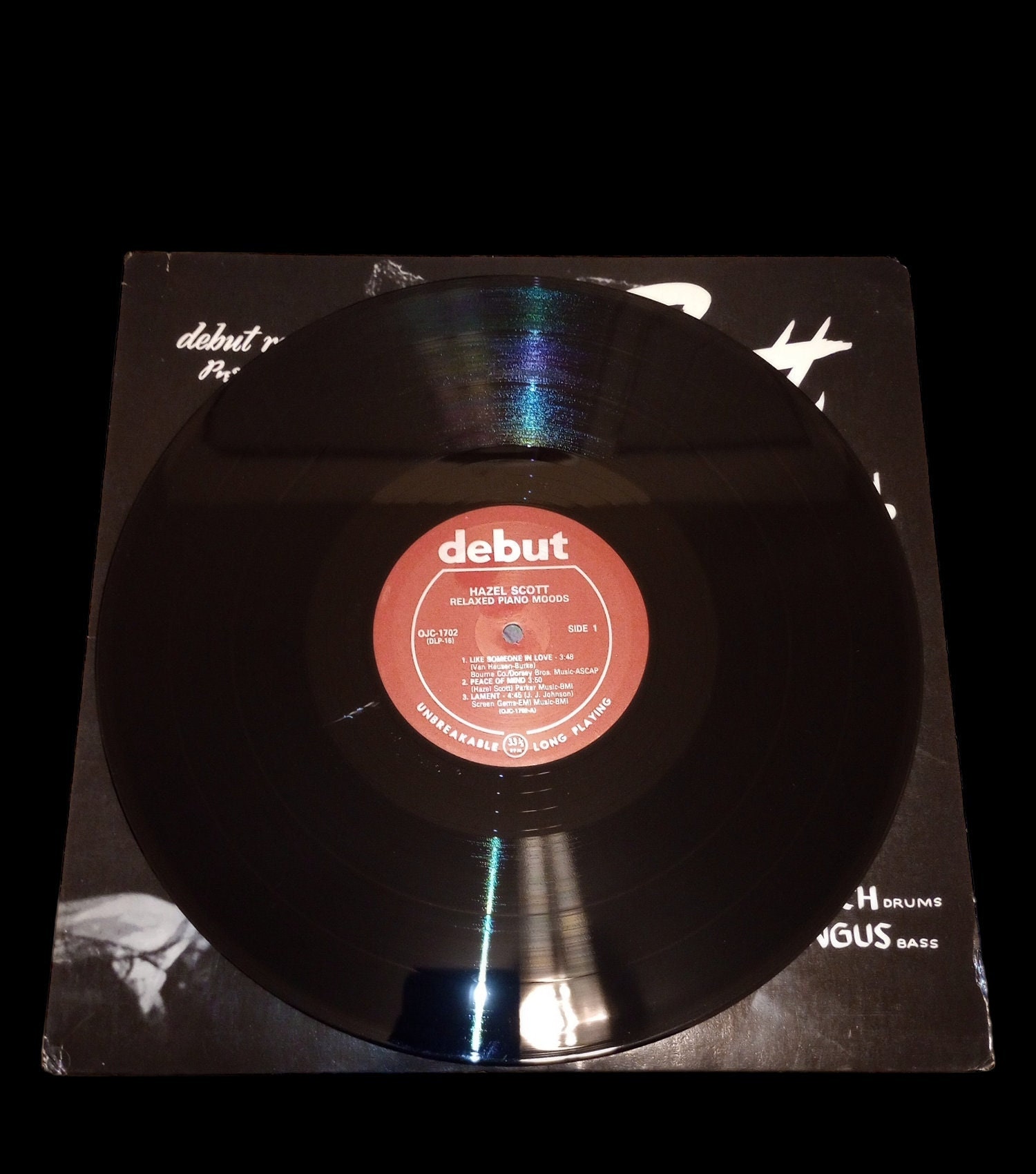 Rare Original First Pressing Vinyl Hazel Scott-relaxed Piano Moods ...