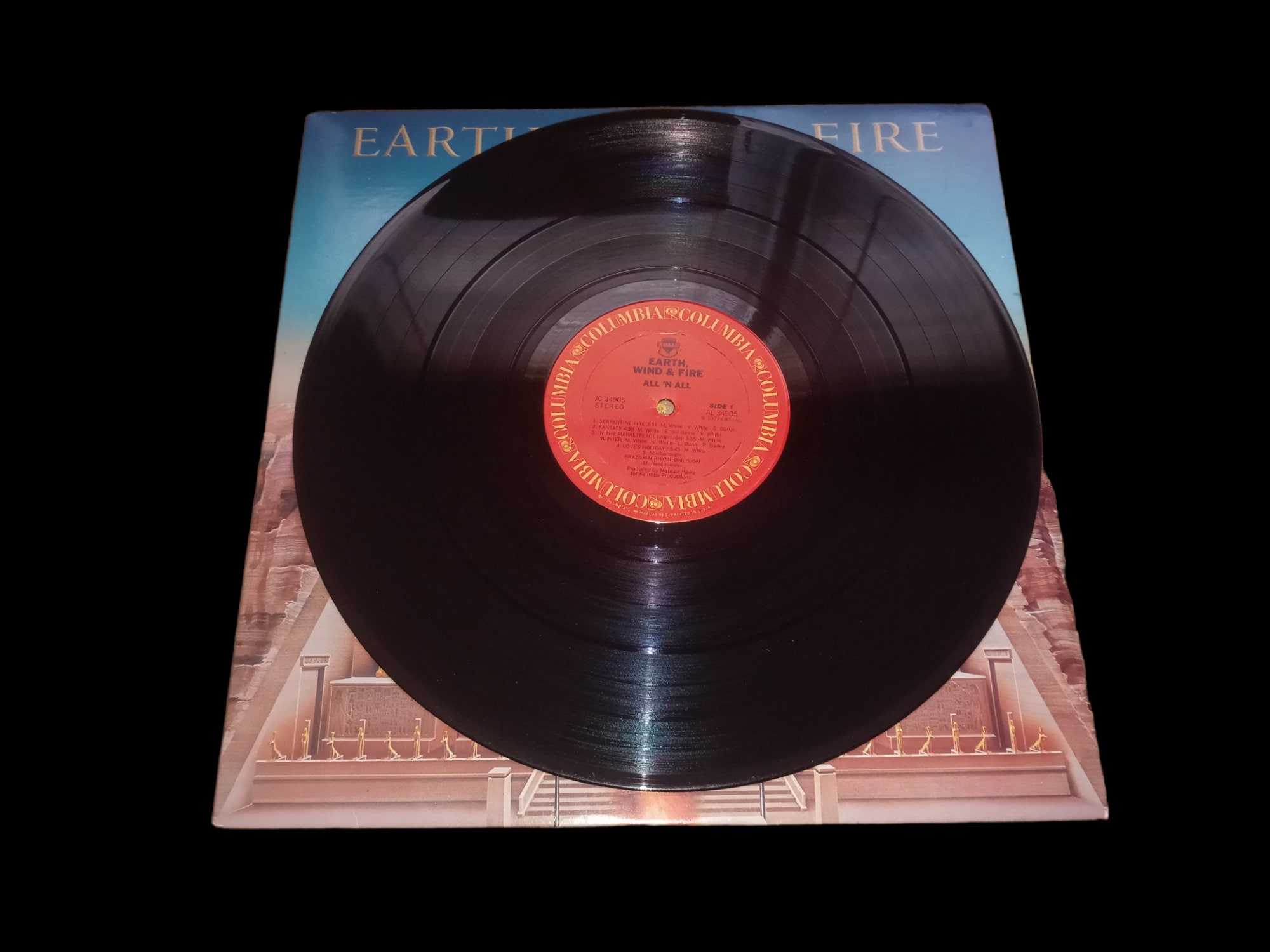 Earth, Wind & Fire – All 'N All Vinyl, LP, Album, Gatefold - Etsy
