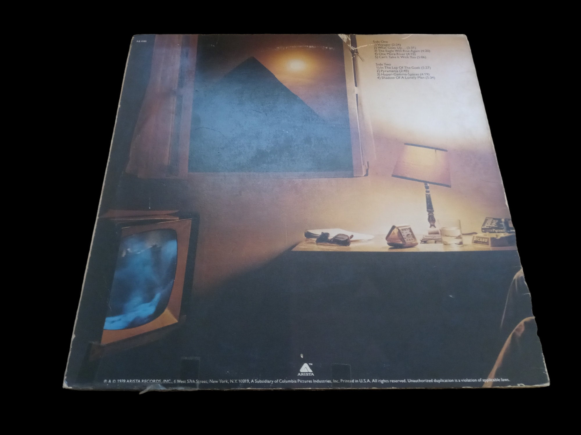 The Alan Parsons Project Pyramid 1978 Vinyl LP Album - Etsy