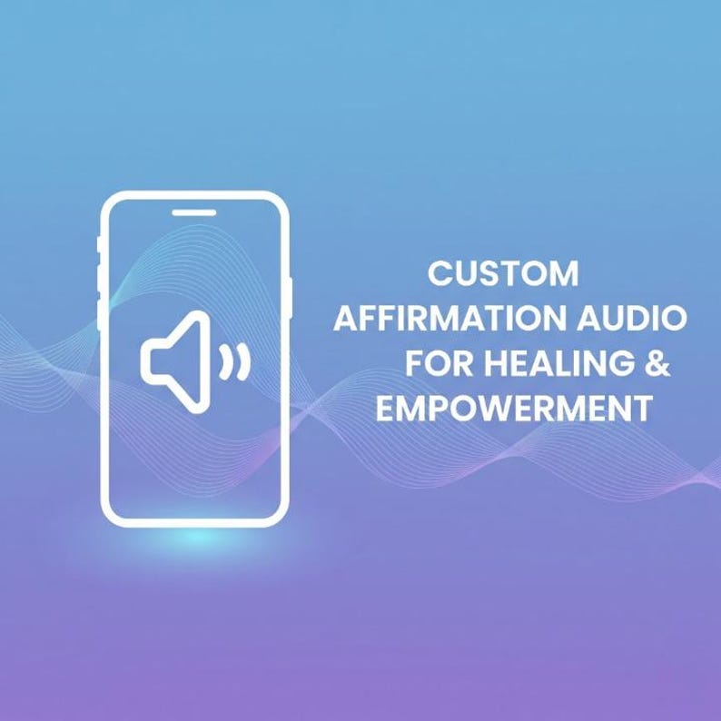 Personalized Affirmation Audio – Custom Healing & Empowerment MP3 for ...
