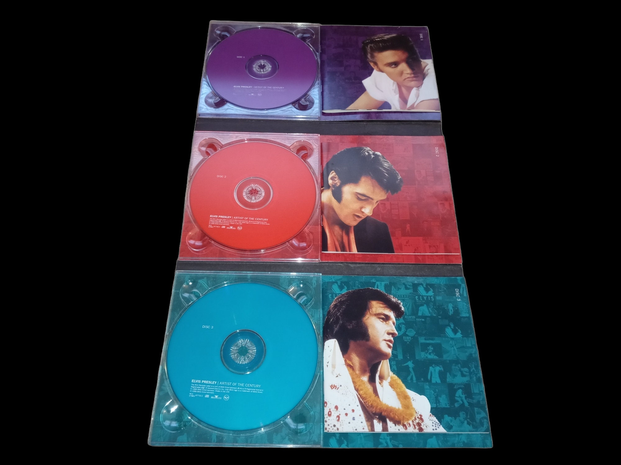 Elvis Presley: Artist of the Century - 3 CD Box Set With Remasters and ...