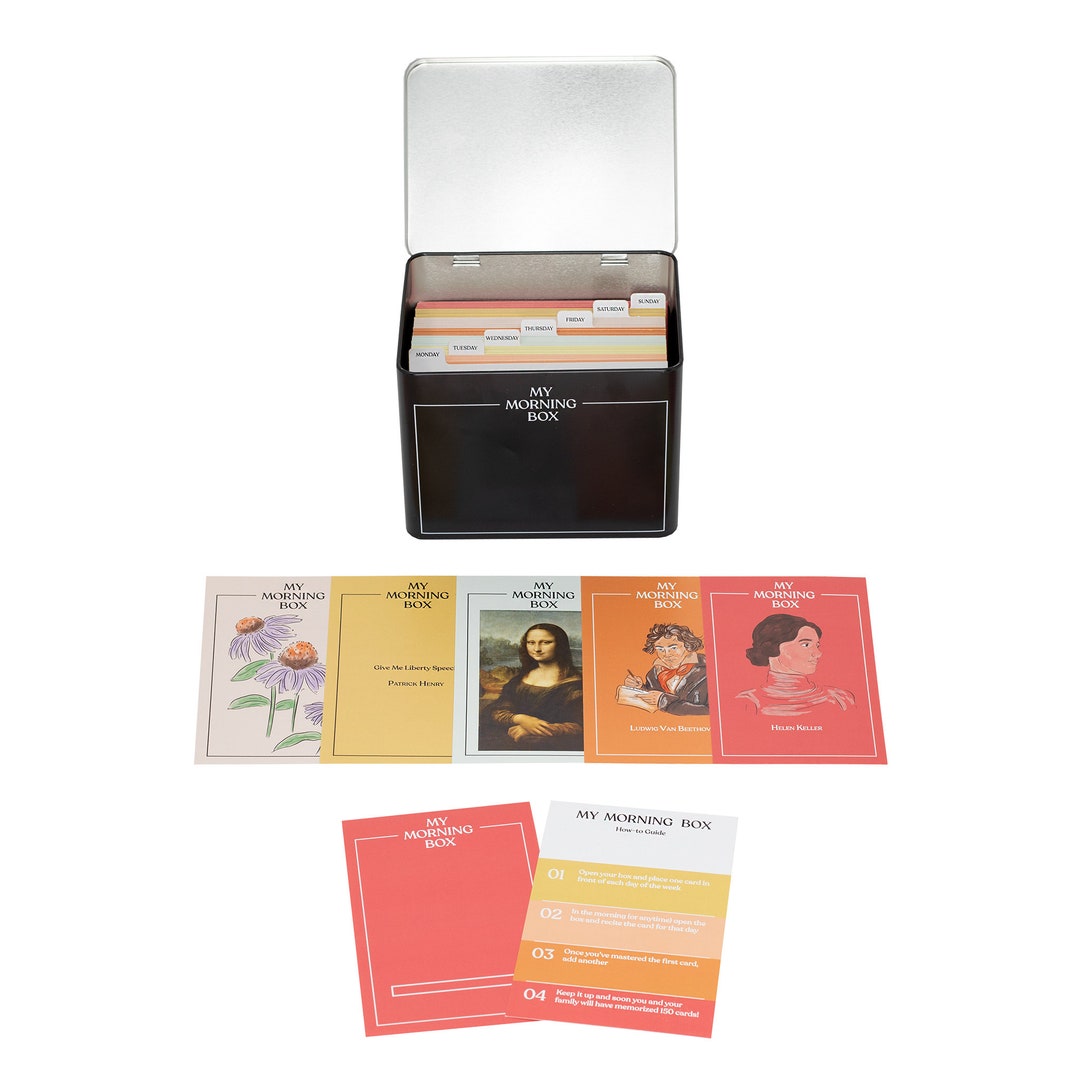 My Morning Box Memorization System - Etsy