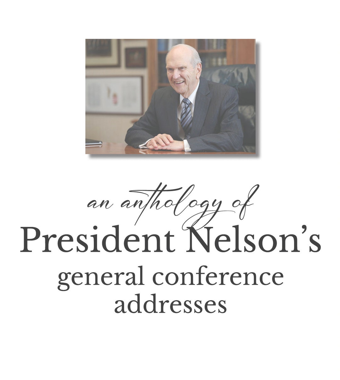 President Nelson's General Conference Talks Printable - Etsy