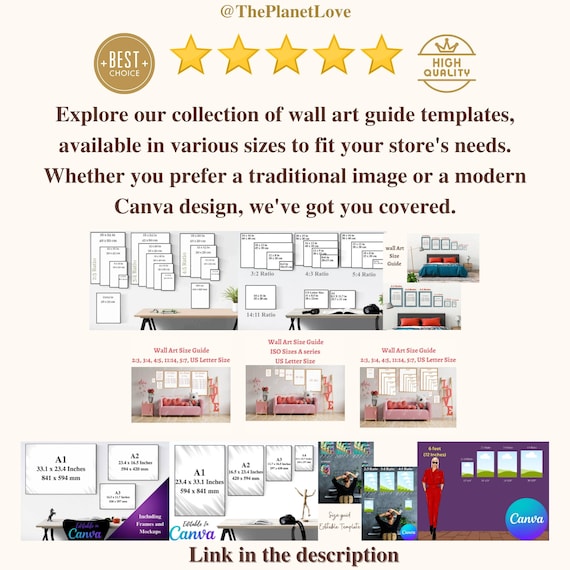 Horizontal Poster Size