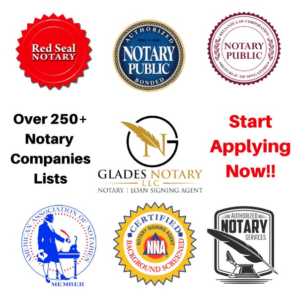 Notary Logo - Etsy