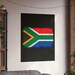 South Africa Flag Poster Wall Art Poster Decor South African Pride - Etsy