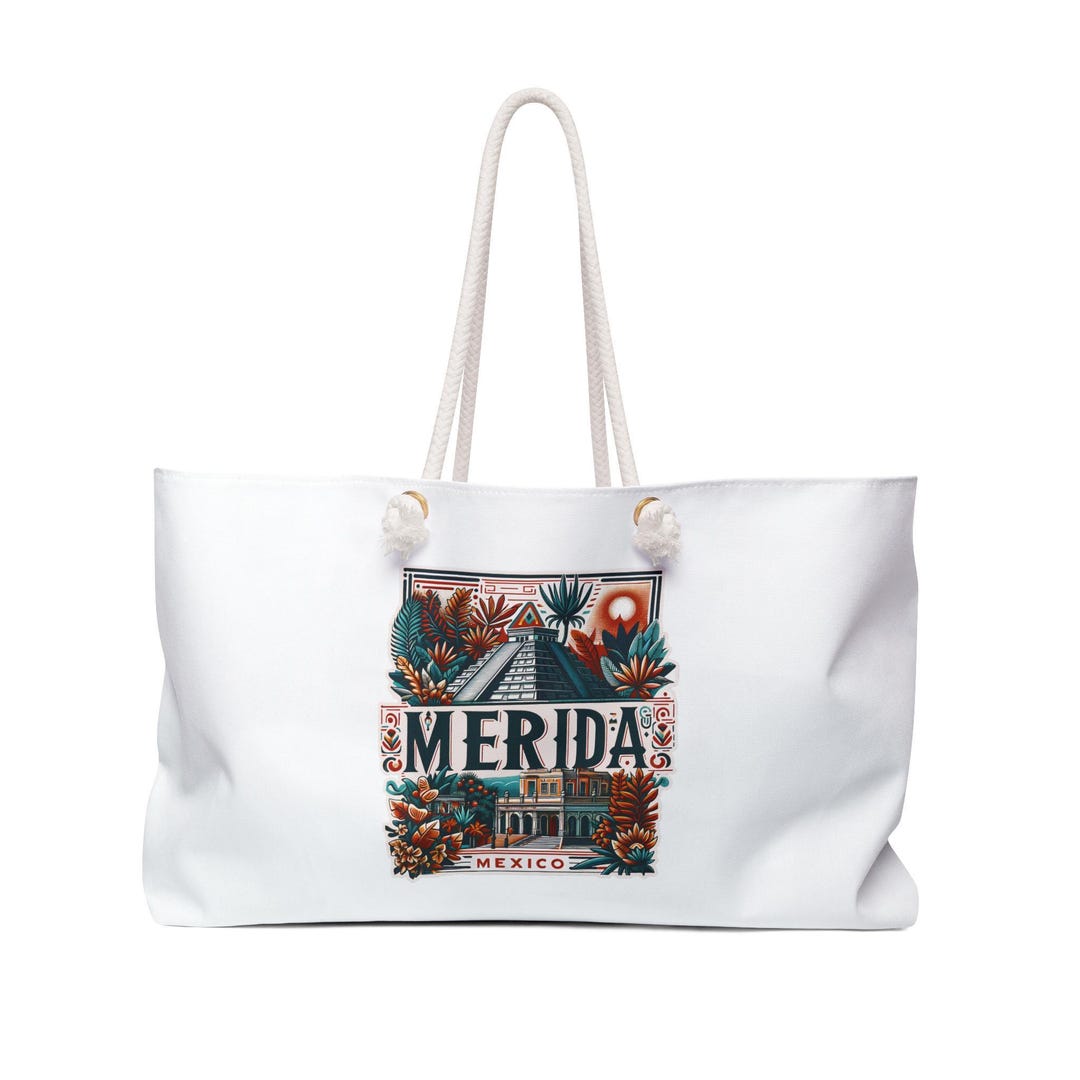Merida Mexico Large Tote Bag Light Hand Bag Shoulder Purse - Etsy