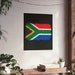 South Africa Flag Poster Wall Art Poster Decor South African Pride - Etsy