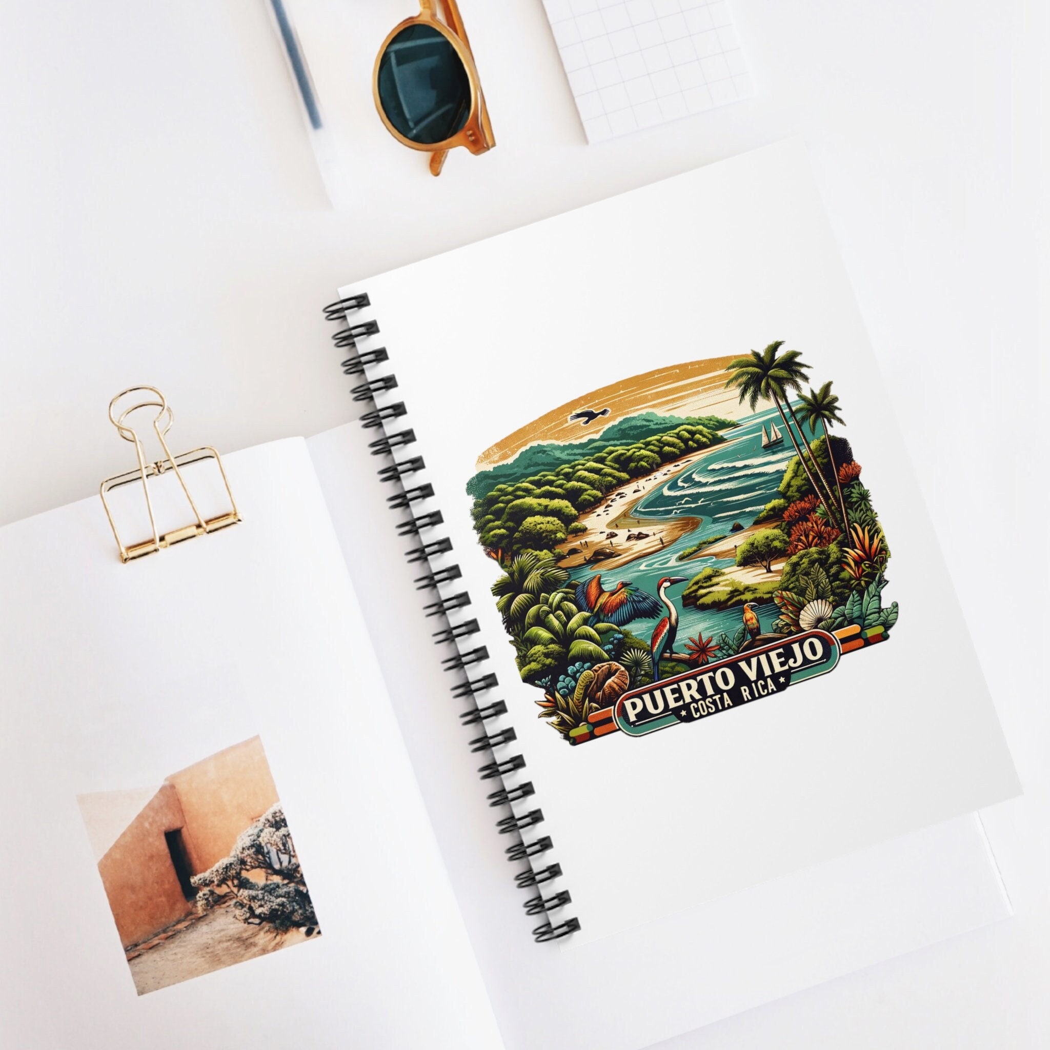Puerto Viejo Costa Rica Spiral Notebook Light - Etsy