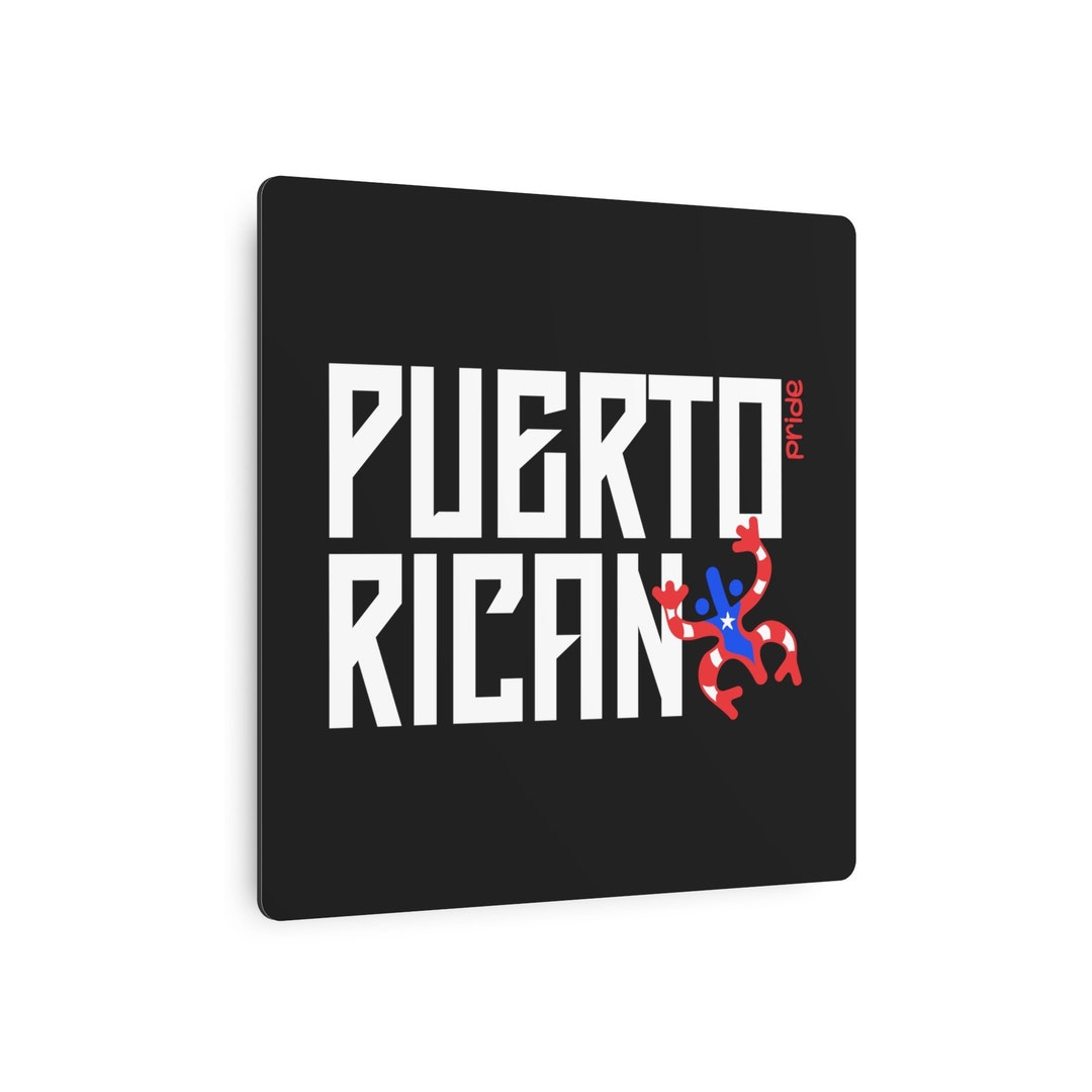Puerto Rican Coqui Pride Metal Sign Wall Art Metal Decor Poster Dark ...