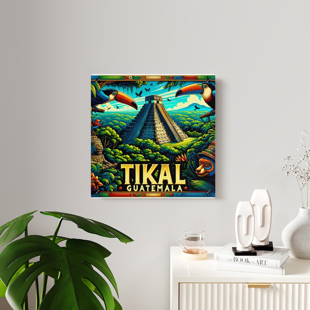 Tikal Guatemala Acrylic Poster Wall Art Decor Sign Light - Etsy