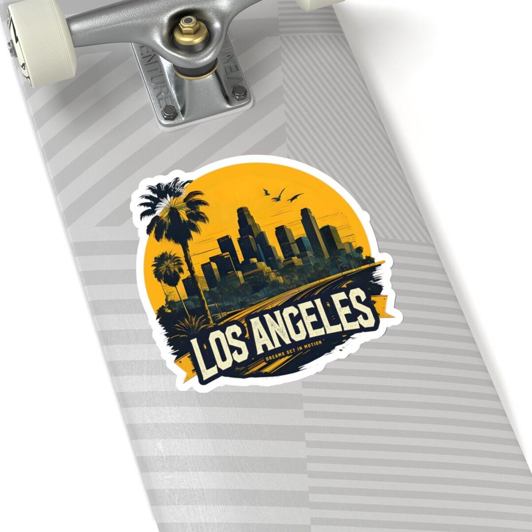 Los Angeles Stickers ( Kiss-cut ) Light - Etiqueta Engomada - Etsy