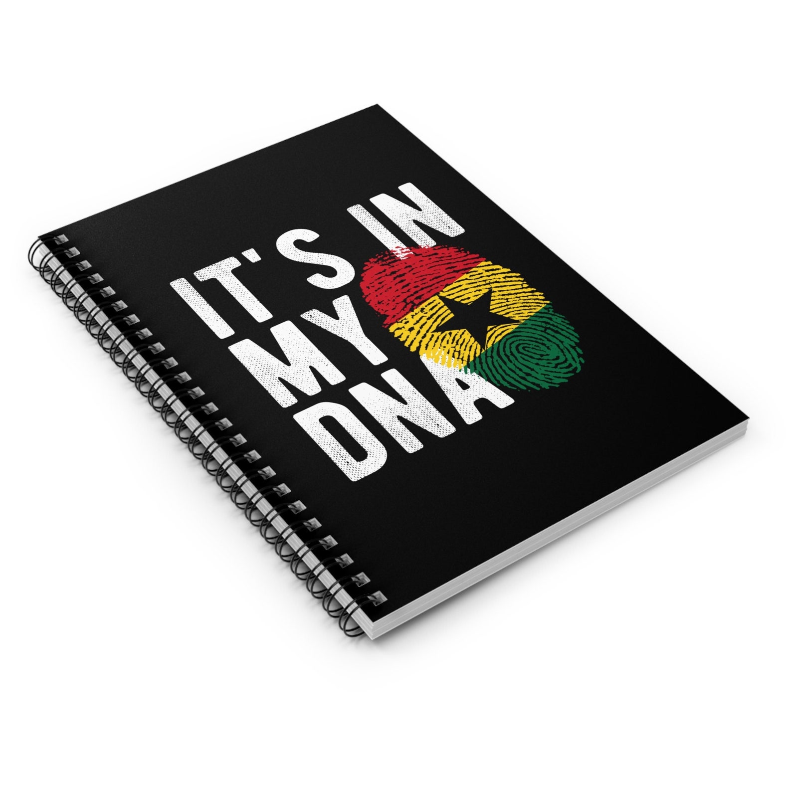 Ghana Spiral Notebook Dark Ghana Africa - Etsy
